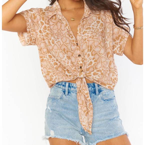 Show Me Your MuMu | Tops | New Show Me Your Mumu Tilly Top In Sandy ...